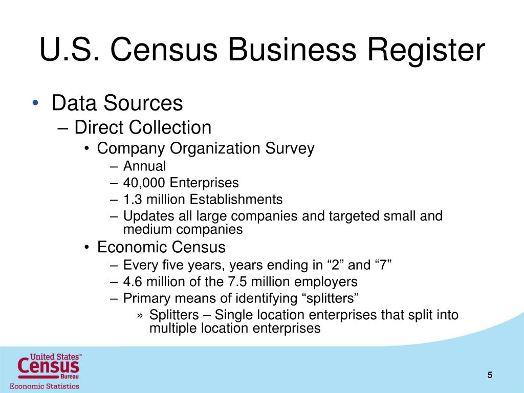 PPT - Data Sharing to Reduce Respondent Burden for the U.S. Census ...