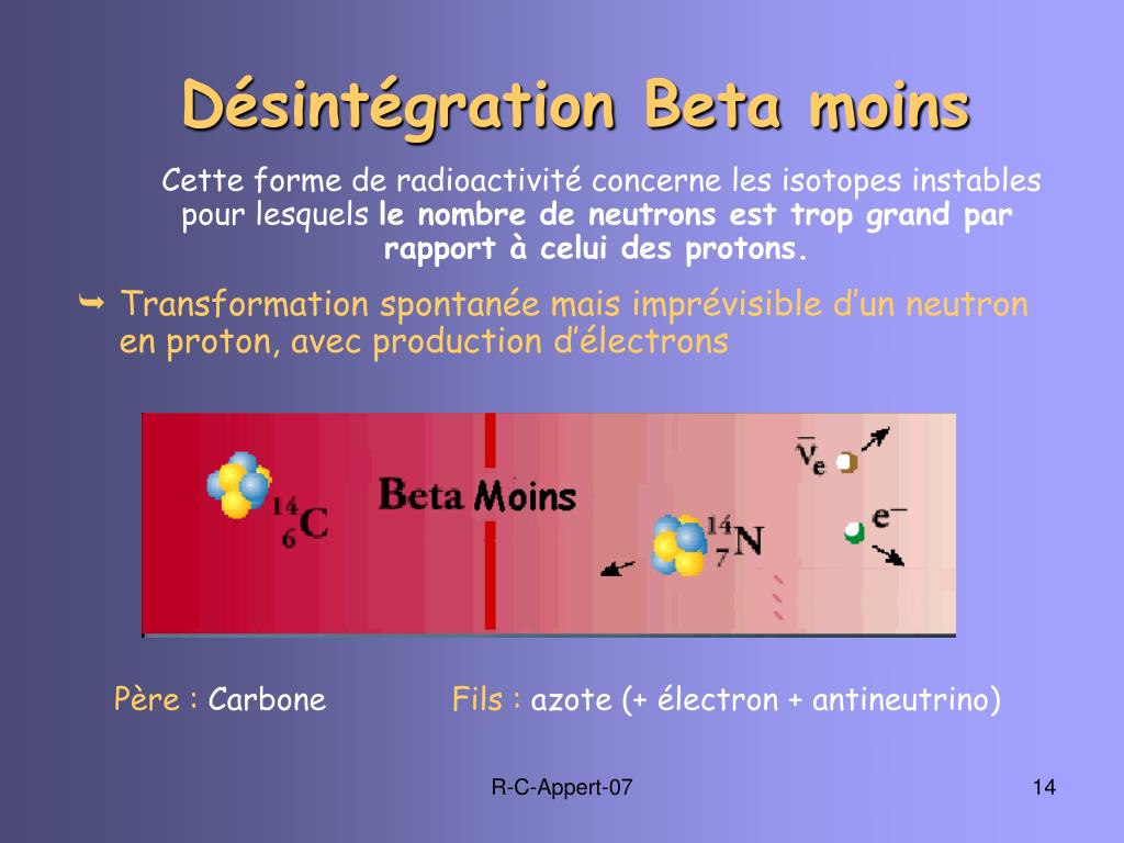 PPT - Noyau de l’atome et radioactivité PowerPoint Presentation, free ...