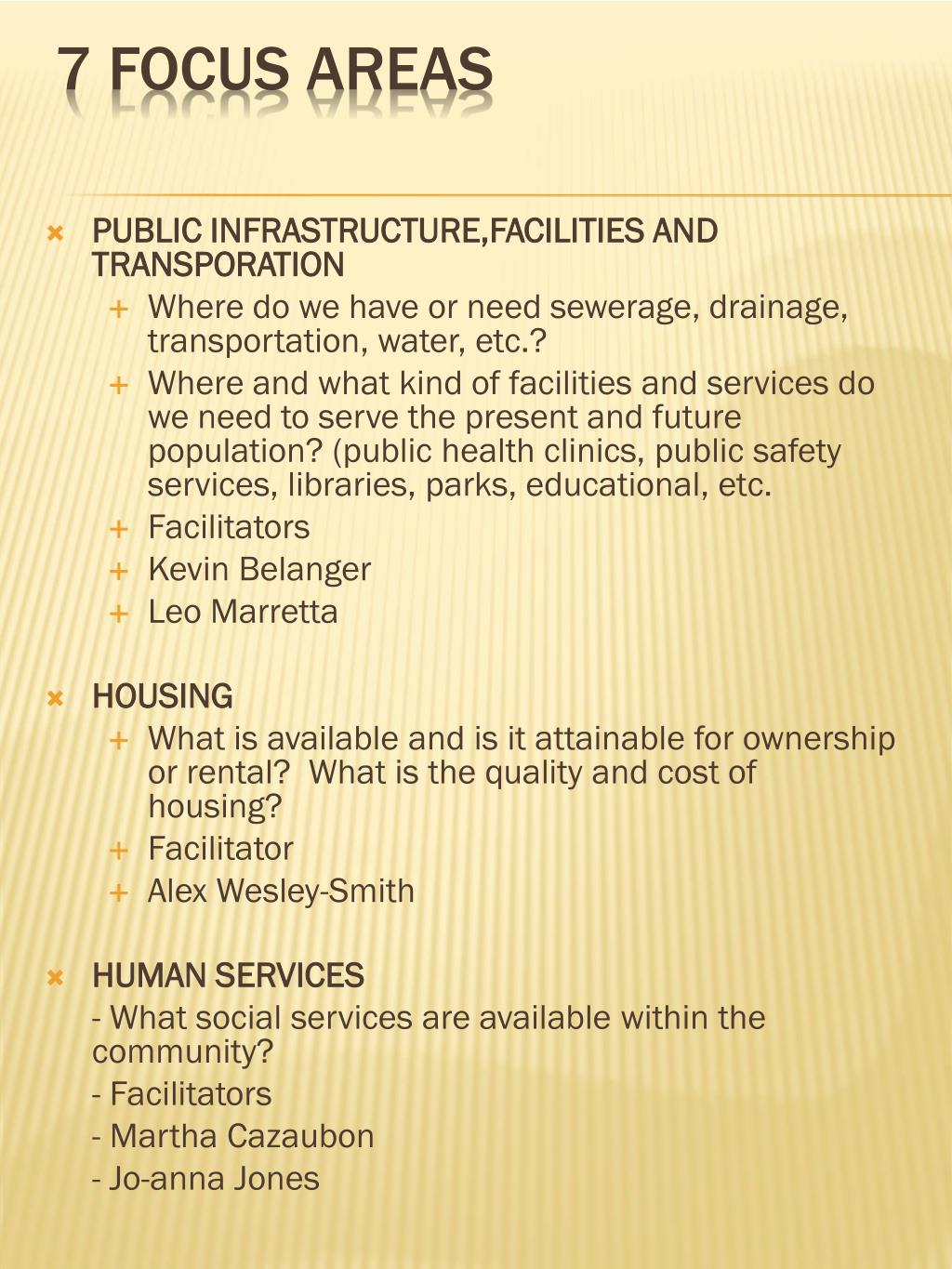 PPT - St. James Parish Comprehensive Plan Steering Committee Meeting ...