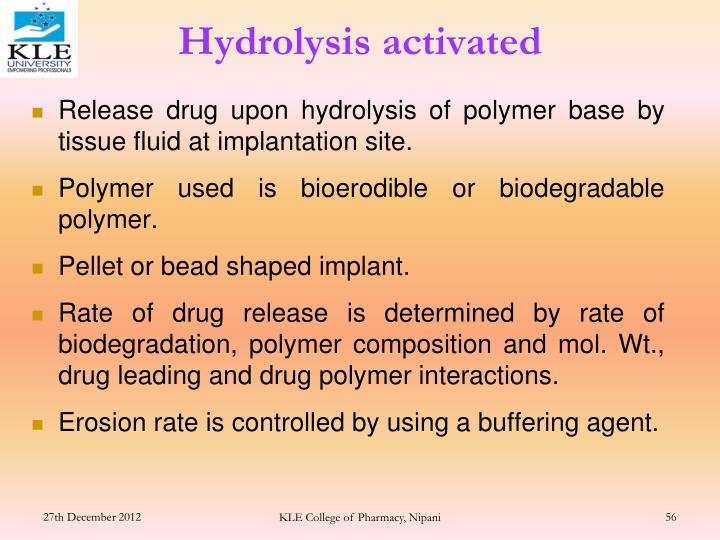 PPT - PARENTERAL CONTROLLED DRUG DELIVERY SYSTEM PowerPoint ...