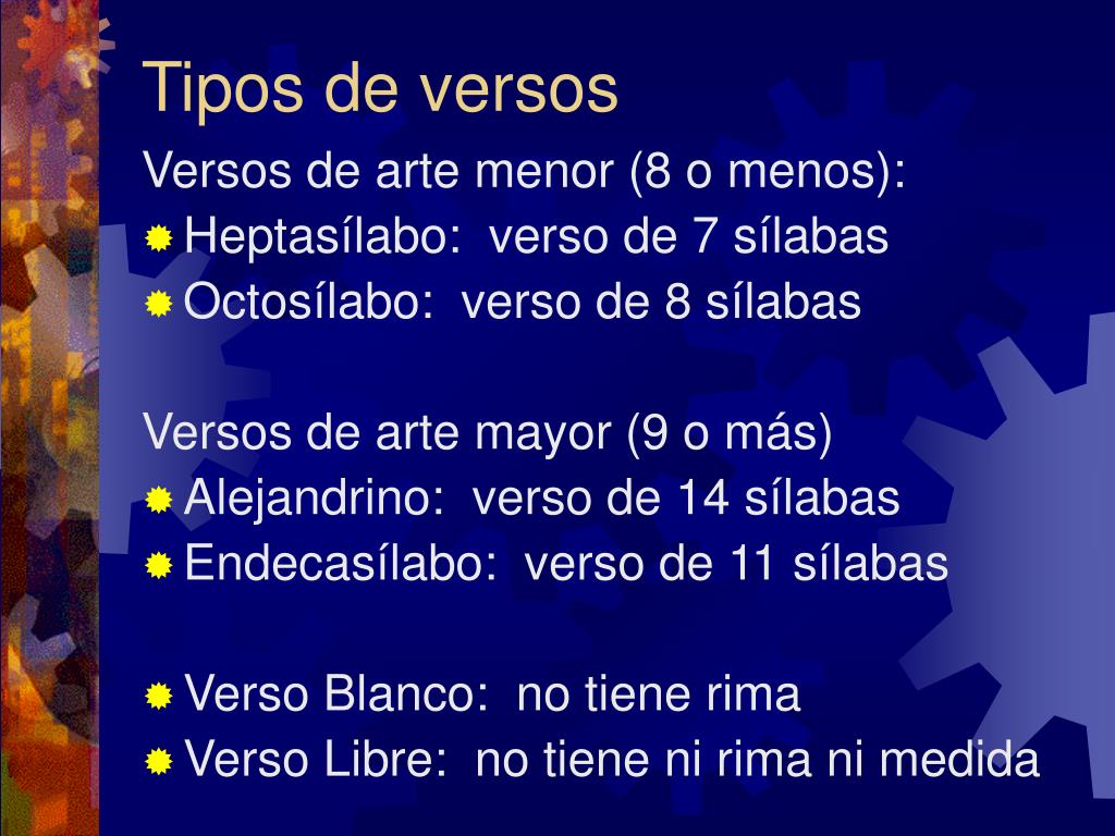 PPT - La Rima Identifica la rima (¿asonante o consonante?) PowerPoint ...