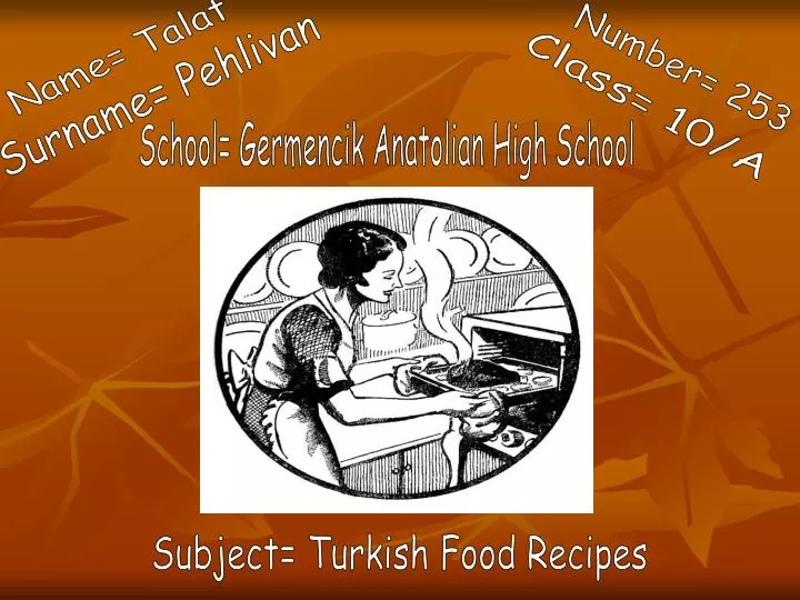 PPT - Name= Talat PowerPoint Presentation, free download - ID:2972683