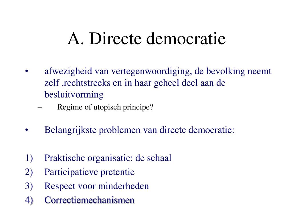 PPT - Hfdst 4: Politieke regimes en politieke systemen PowerPoint ...