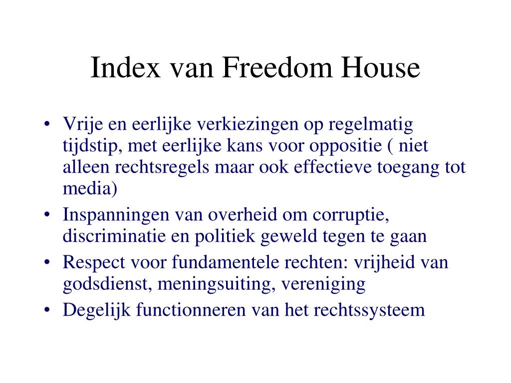 PPT - Hfdst 4: Politieke regimes en politieke systemen PowerPoint ...