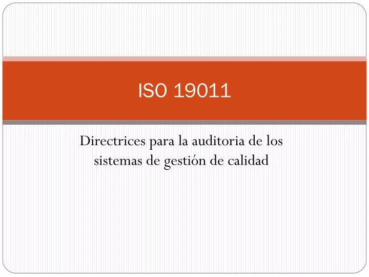 PPT - ISO 19011 PowerPoint Presentation, free download - ID:2973128