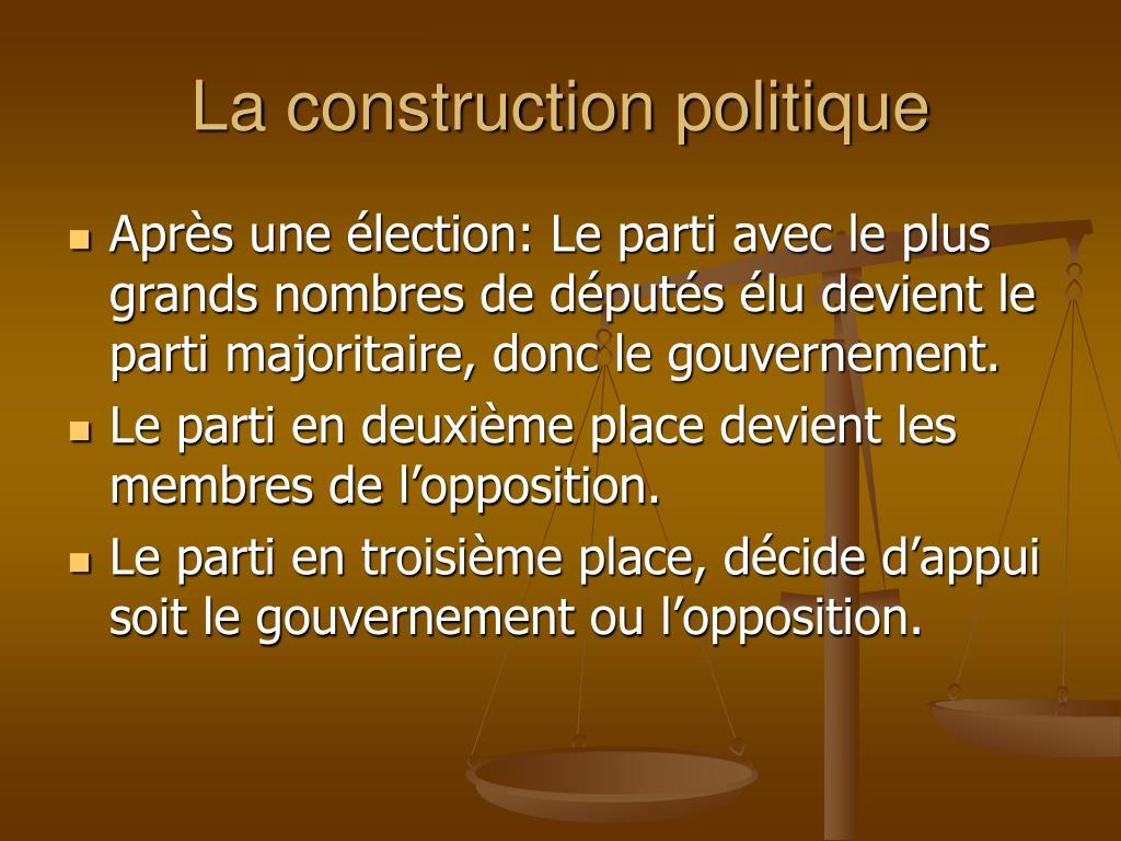 PPT - Le système politique du Canada PowerPoint Presentation, free ...