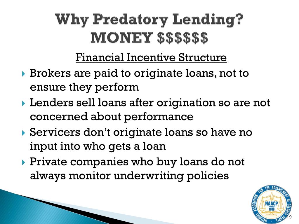 PPT - NAACP Financial Freedom Campaign Fair Lending and Predatory ...