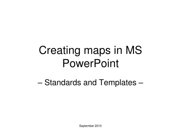 PPT - Creating maps in MS PowerPoint PowerPoint Presentation, free ...