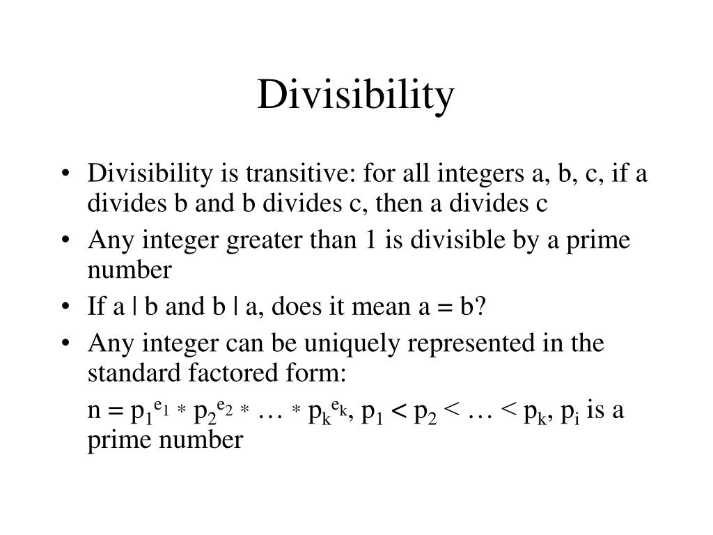 PPT - Discrete Mathematics Lecture 3 Elementary Number Theory and ... PPT - Discrete Mathematics Lecture 3 Elementary Number Theory and ...