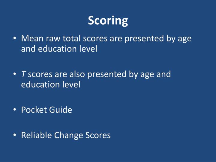 PPT - Mini-Mental State Examination - 2 nd Edition PowerPoint ...