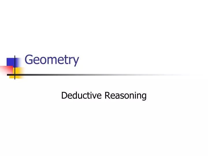 PPT - Geometry PowerPoint Presentation, free download - ID:2974367