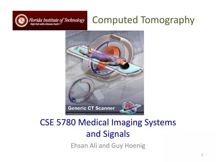 PPT - Computed Tomography PowerPoint Presentation, free download - ID ...