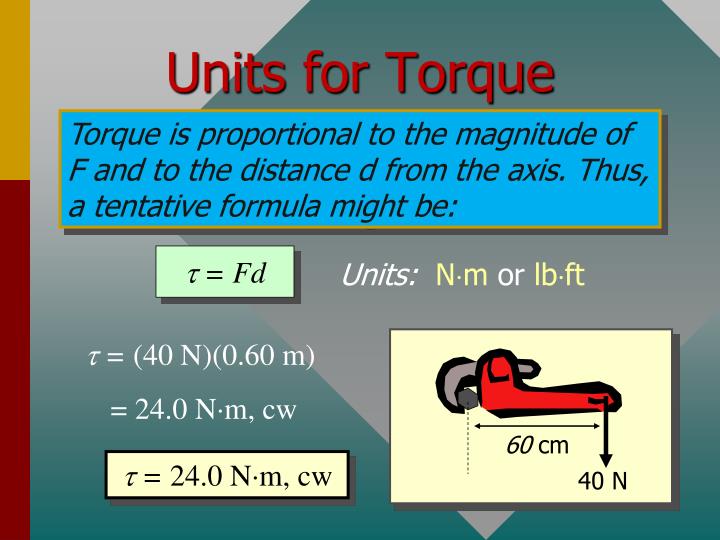 PPT - Torque PowerPoint Presentation - ID:2974700