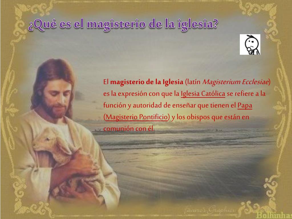 PPT - MAGISTERIO DE LA IGLESIA FRENTE A LA POST-MODERNIDAD PowerPoint ...