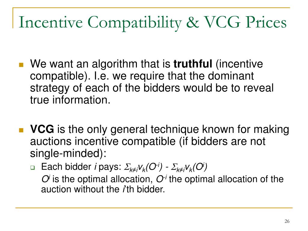 Ppt Approximation Algorithms For Combinatorial Auctions With Complement Free Bidders