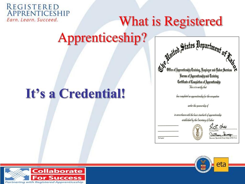PPT - What is Registered Apprenticeship ? PowerPoint Presentation, free ...