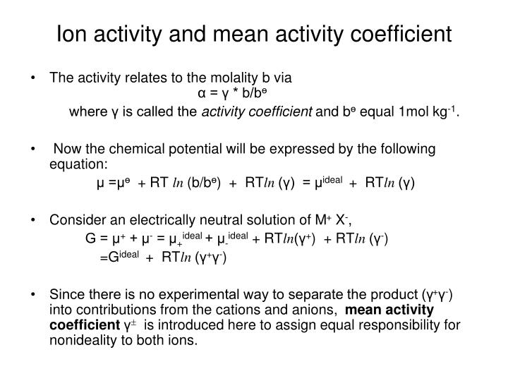 PPT - Applications of the vanâ t Hoff equation PowerPoint Presentation ...