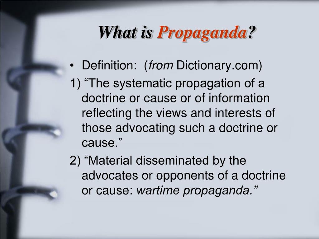 PPT - Winning Hearts: US WWII Propaganda Tactics PowerPoint ...