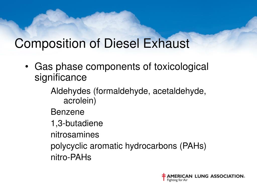 PPT - Diesel Pollution Cancer and Other Health Risks PowerPoint ...