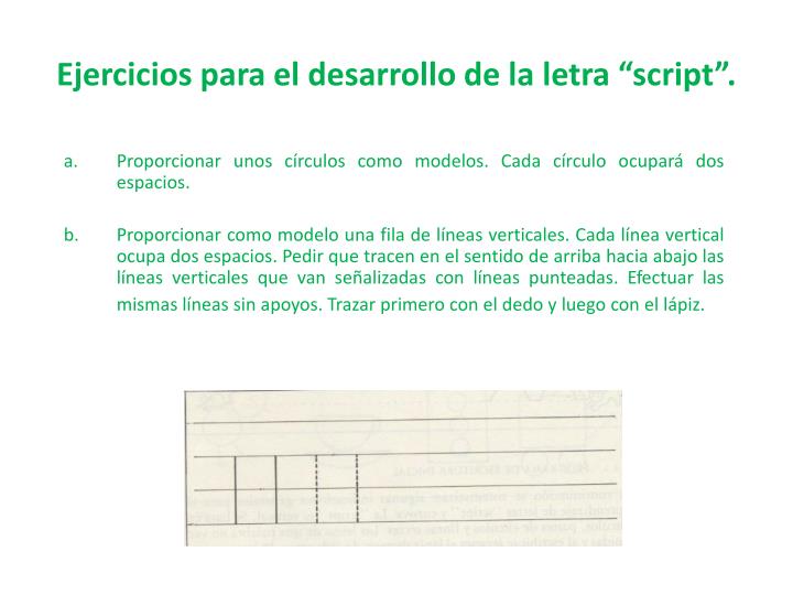 PPT - Eje de Aprendizaje Preparación para la Escritura PowerPoint ...