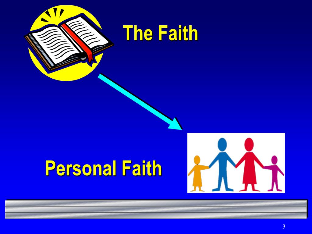 PPT - The Faith and Personal Faith (1) PowerPoint Presentation, free ...