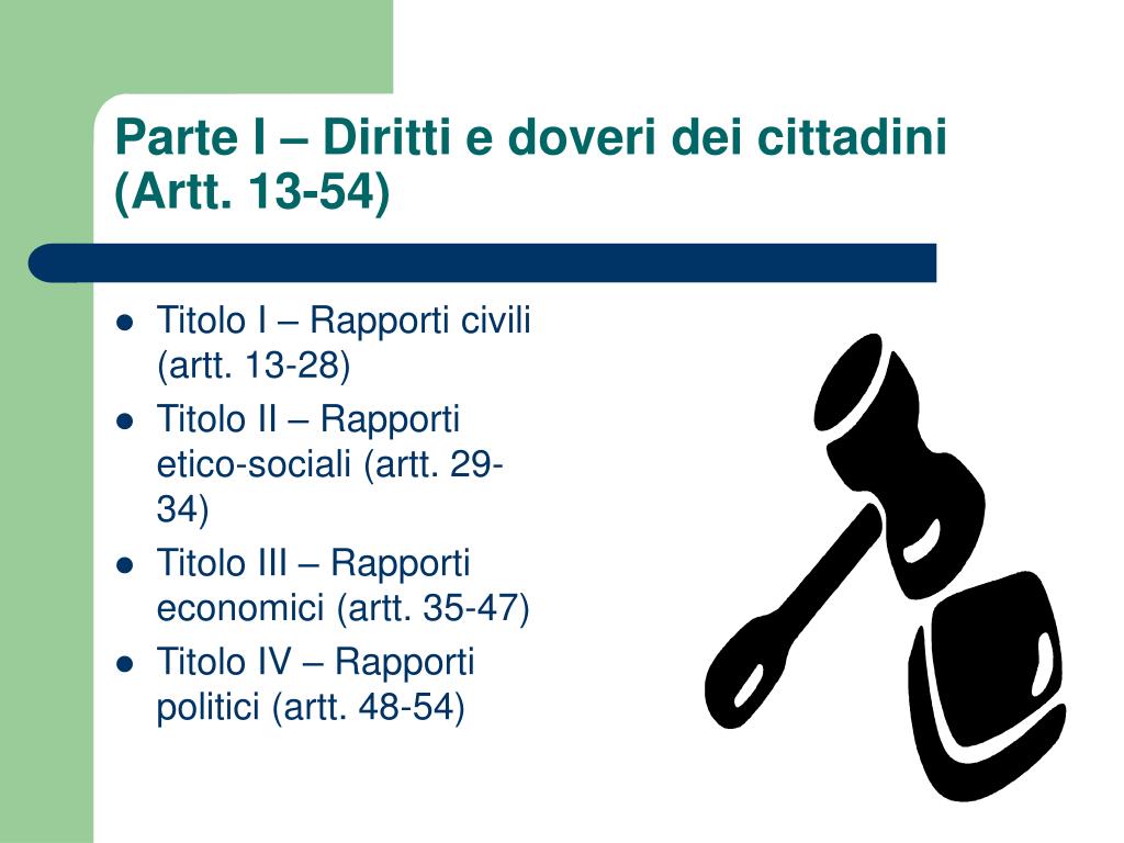 Ppt La Costituzione Della Repubblica Italiana Powerpoint Presentation