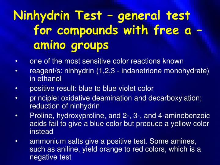PPT - PROTEINS (Isolation, Hydrolysis, Qualitative Tests and ...