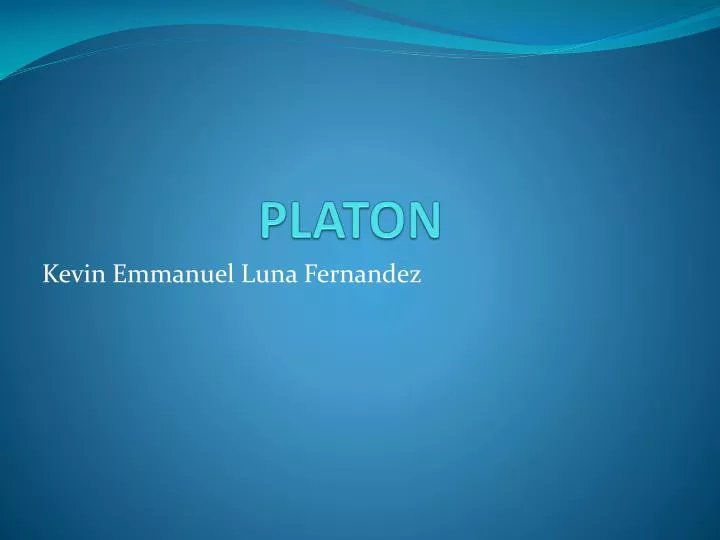 PPT - PLATON PowerPoint Presentation, free download - ID:2979286