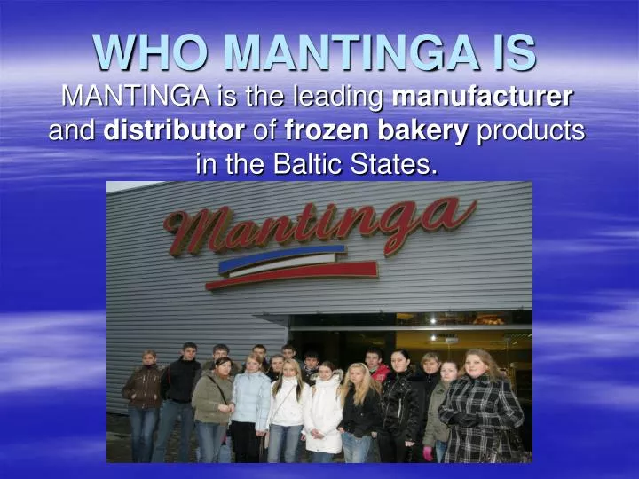 PPT - WHO MANTINGA IS PowerPoint Presentation, free download - ID:2979541