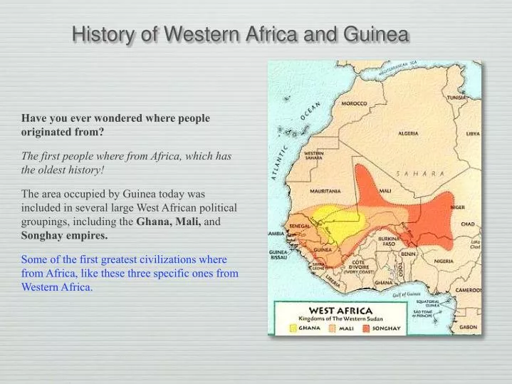 PPT - History of Western Africa and Guinea PowerPoint Presentation ...