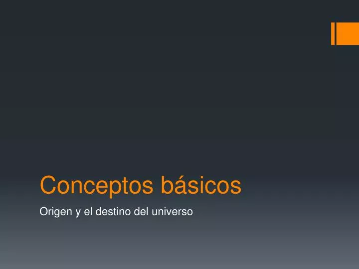 PPT - Conceptos básicos PowerPoint Presentation, free download - ID:2979656