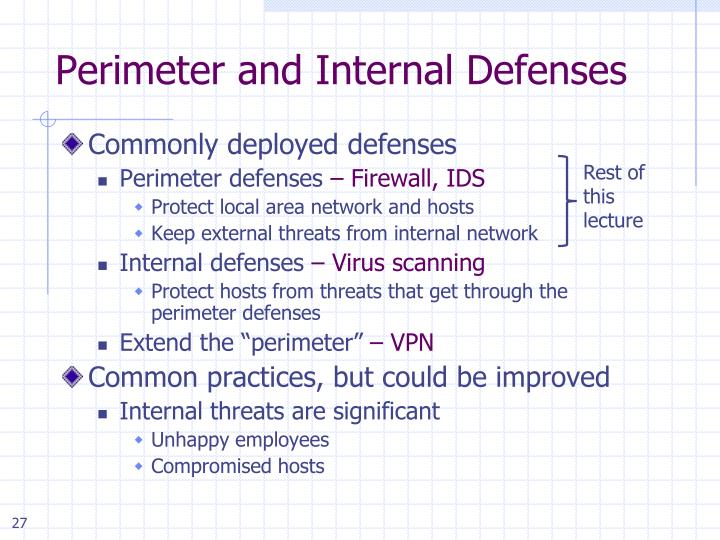 PPT - Network Security Protocols and Defensive Mechanisms PowerPoint ...