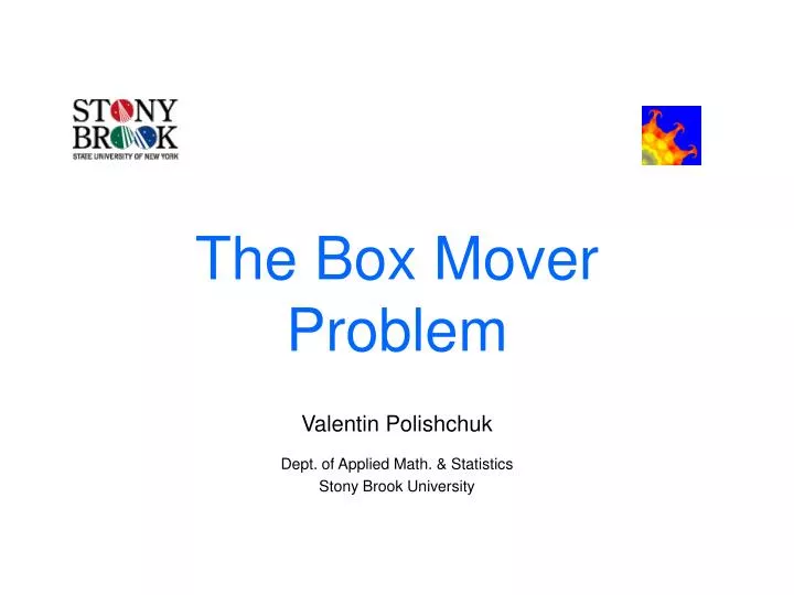 PPT - The Box Mover Problem PowerPoint Presentation, free download - ID ...