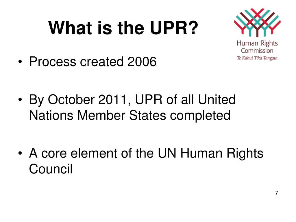 PPT - New Zealand’s Second Universal Periodic Review: an opportunity ...