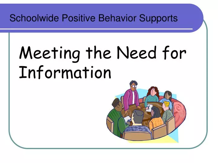 PPT - Meeting the Need for Information PowerPoint Presentation, free ...