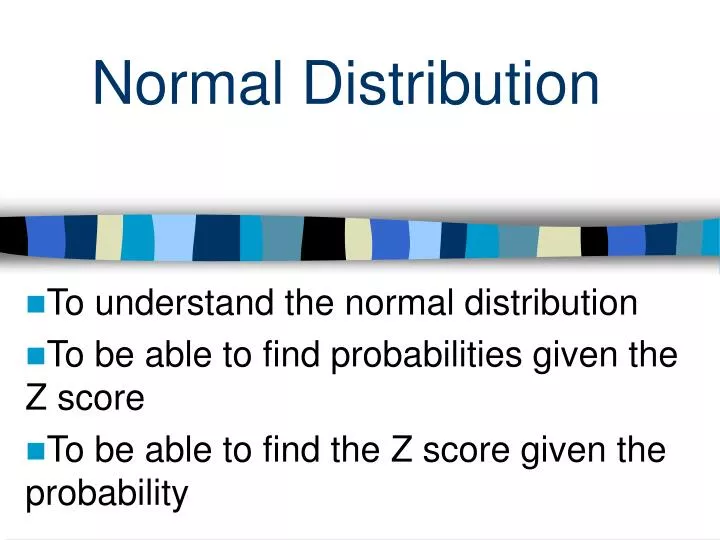 PPT - Normal Distribution PowerPoint Presentation, free download - ID ...