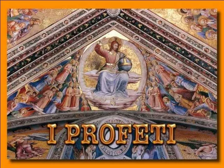 PPT - I PROFETI PowerPoint Presentation, free download - ID:2981699