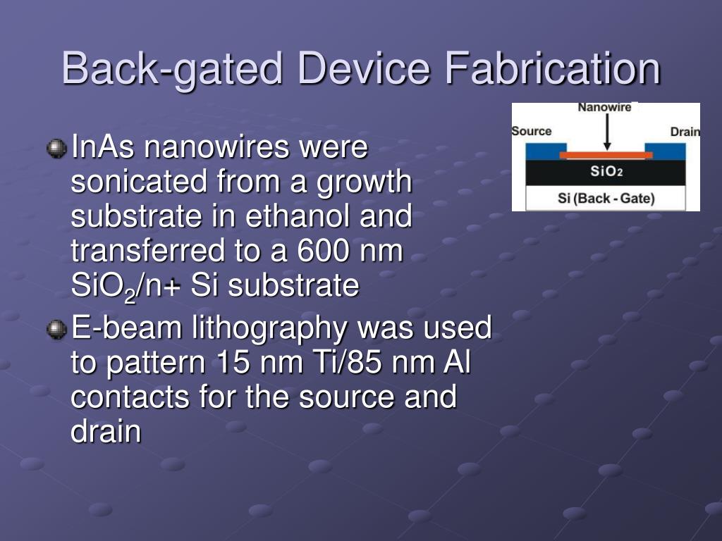PPT - “ High Electron Mobility InAs Nanowire Field-Effect Transistors ... PPT - “ High Electron Mobility InAs Nanowire Field-Effect Transistors ...