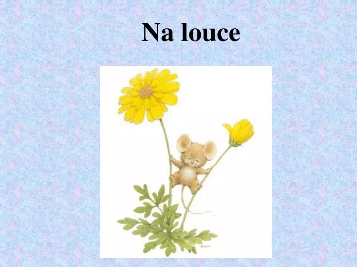 PPT - Na louce PowerPoint Presentation, free download - ID:2982100