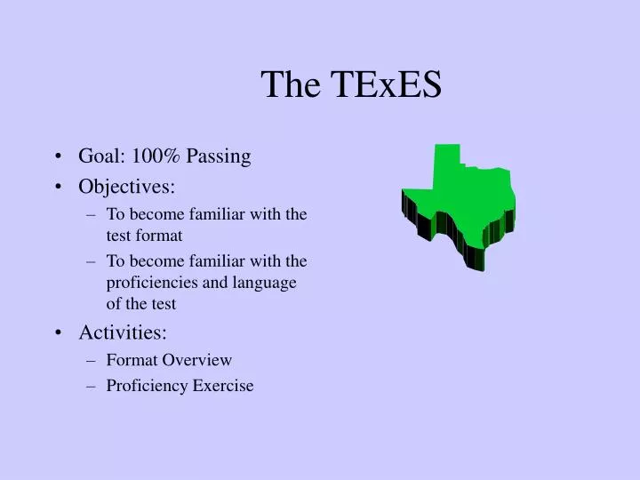 PPT - The TExES PowerPoint Presentation, free download - ID:2982375