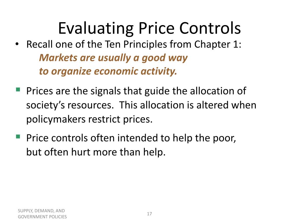 PPT - Supply, Demand, and Government Policies PowerPoint Presentation ...
