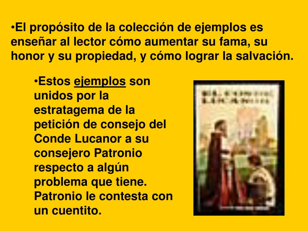PPT - “Ejemplo XXXV (35)” de El conde Lucanor , don Juan Manuel, 1335 ...