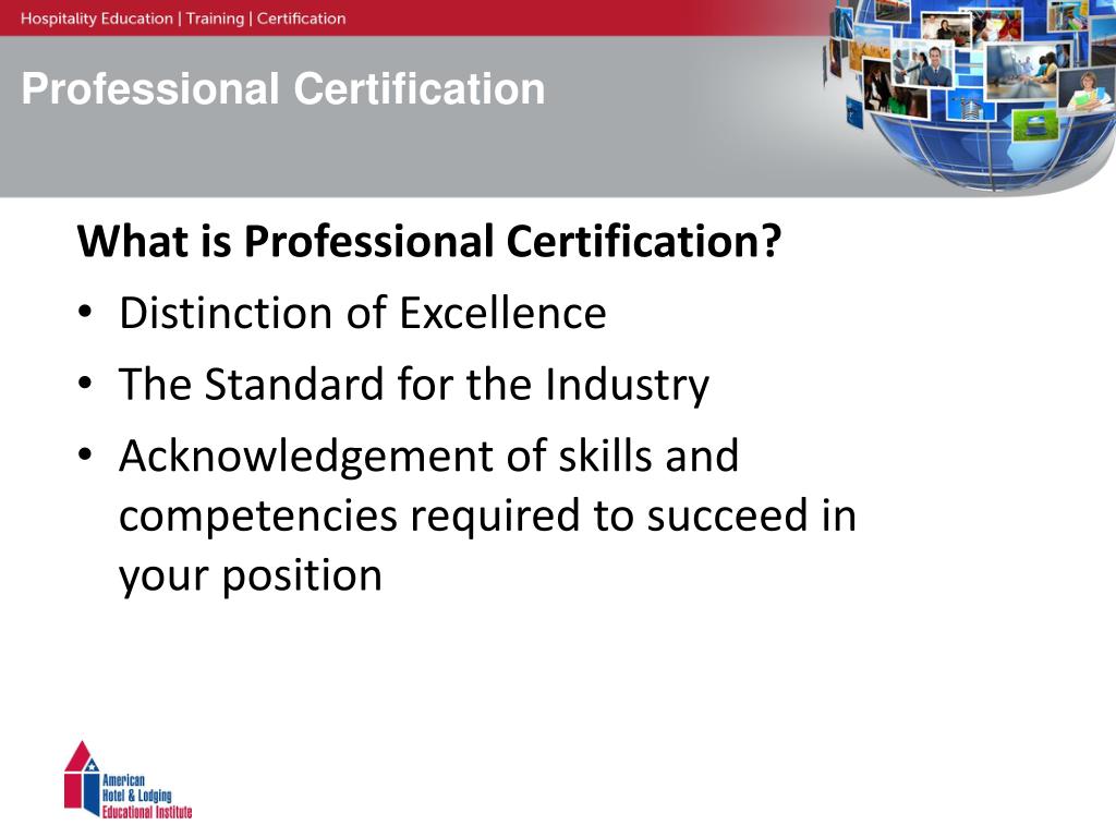 PPT - Hospitality Professional Certification FOR YOU PowerPoint ...