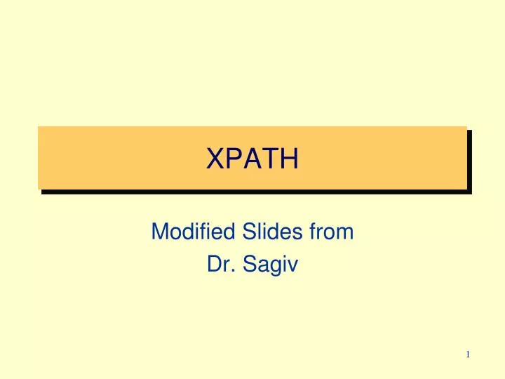 Ppt Xpath Powerpoint Presentation Free Download Id 2983886