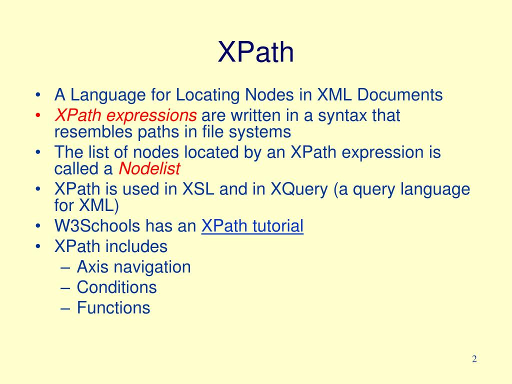 PPT - XPATH PowerPoint Presentation, free download - ID:2983886 PPT - XPATH PowerPoint Presentation, free download - ID:2983886