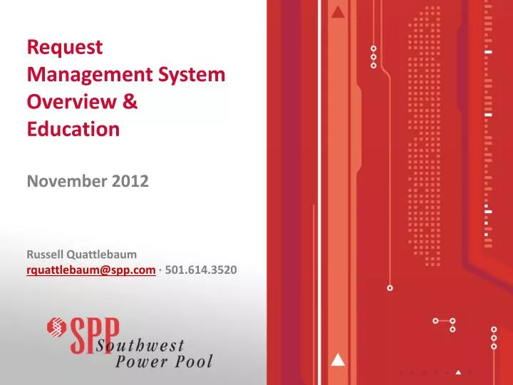 PPT - Request Management System Overview & Education PowerPoint ...