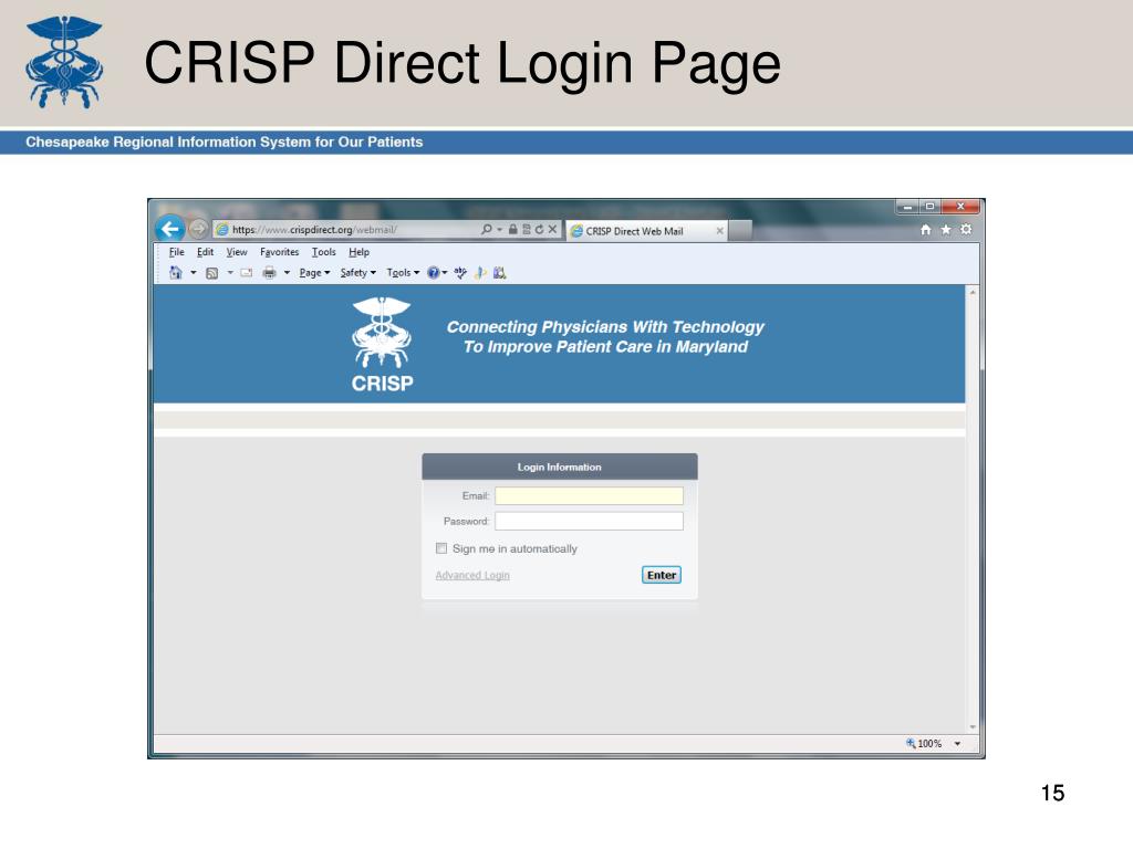 PPT - CRISP Health Information Exchange PowerPoint Presentation, free ...