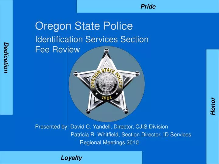 PPT - Oregon State Police PowerPoint Presentation, free download - ID ...