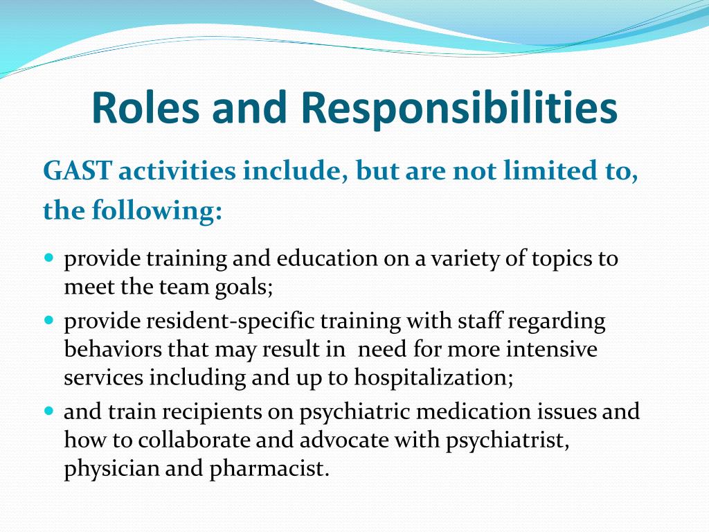 PPT - Geriatric/Adult Mental Health Specialty Teams (GAST) PowerPoint ...