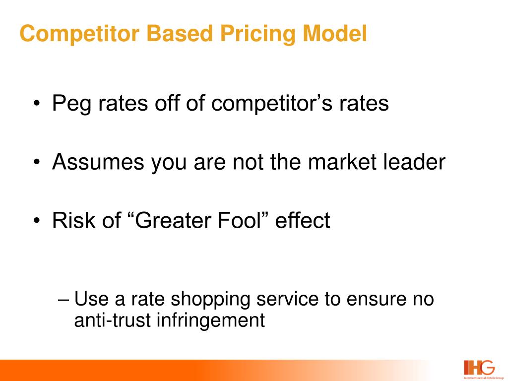 PPT - Wes Anderson Regional Director Revenue Management, North America ...